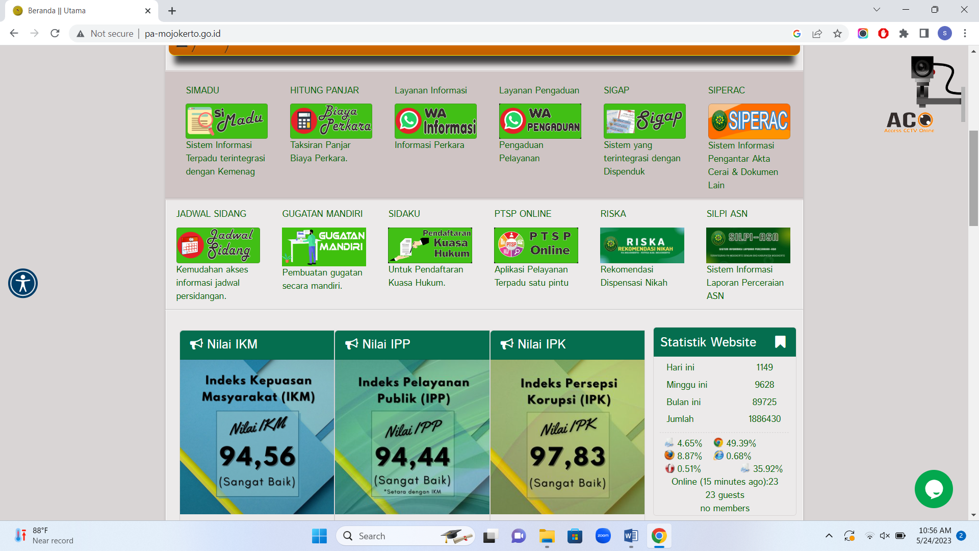 Berbenah Dari Sisi Pelayanan (24/05/2023)